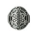 Metatrons Cube Ring,925 Sterling Silver Mercabah Tetrahedron Talisman ...