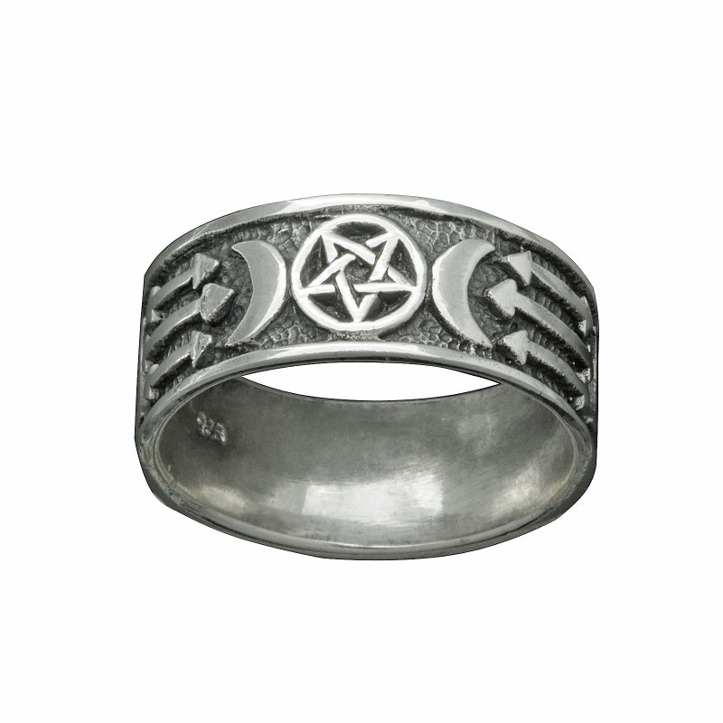 Triple Moon Ring - Etsy