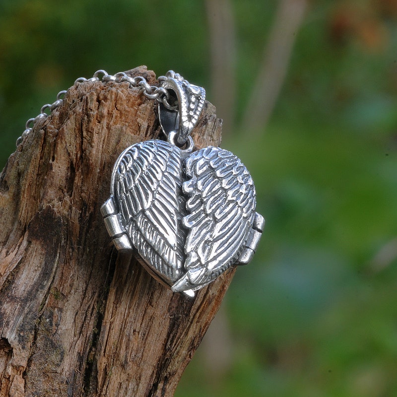 Angel Locket - Etsy