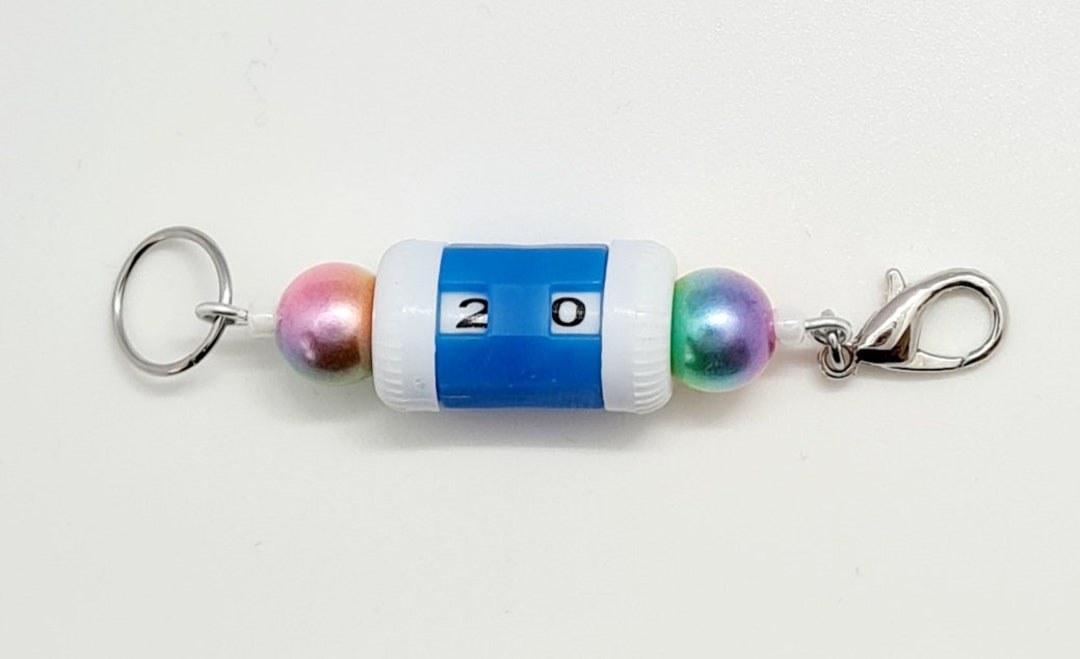 Hanging Row Counter With Stitch Marker for Knitting and Crochet - Etsy