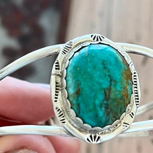 Cynthia Begay Navajo Turquoise Cuff Bracelet CB Navajo - Etsy