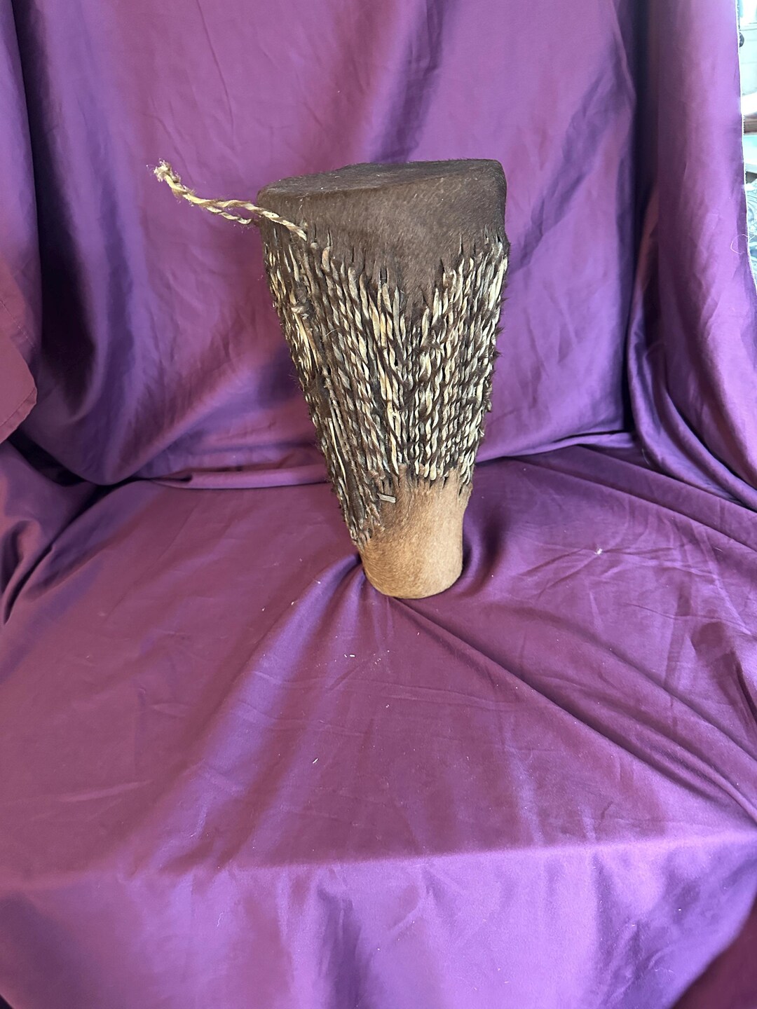 African Tribal Fly Whisk – Animal Hide Ceremonial Switch – Irukere ...