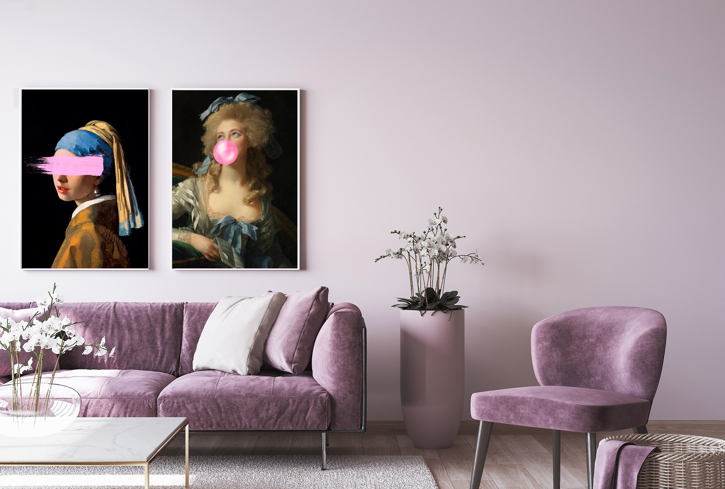 Renaissance painting Altered Art Download Printable Girl with | Etsy