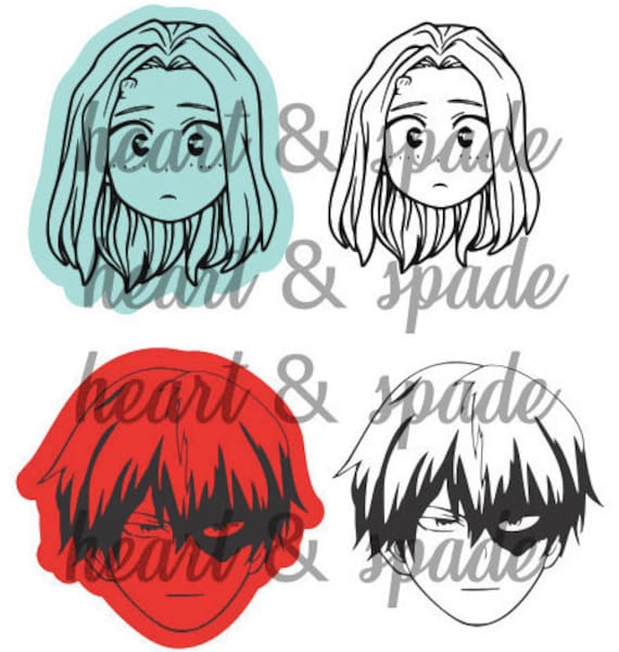 Hero Academia SVG Design Eri Torodoki SVG Cut File Clipart | Etsy UK