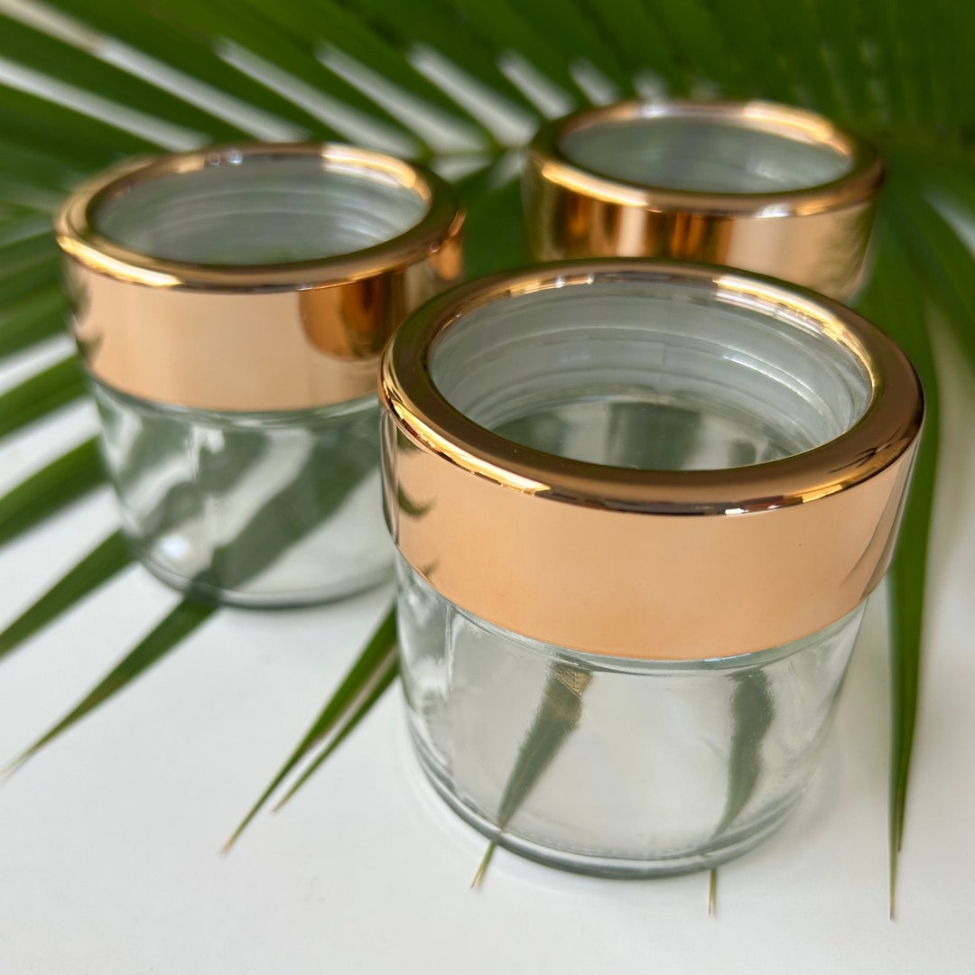 Window Lid Glass Jars, Set of 3 - Etsy