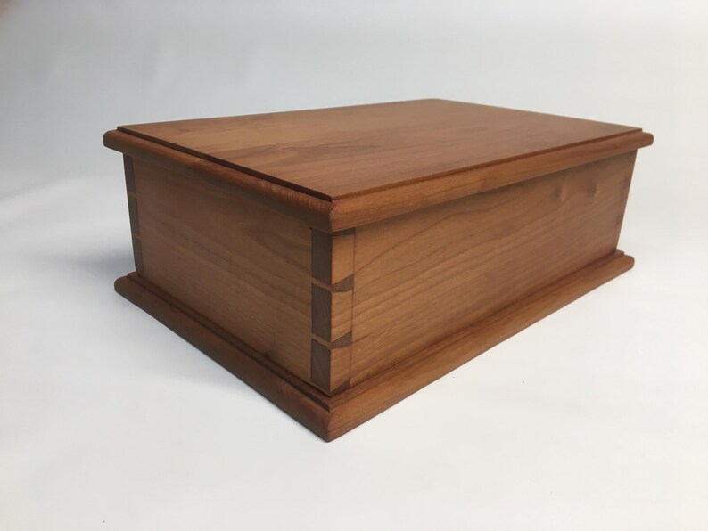 Cherry Dovetailed Box - Etsy