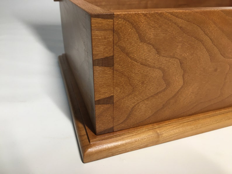 Cherry Dovetailed Box - Etsy