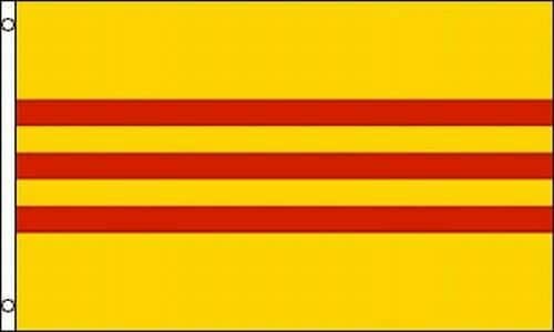 South Vietnamese Flag 3x5 Ft 1948 1975 RVN Republic Saigon Vietnam War ...