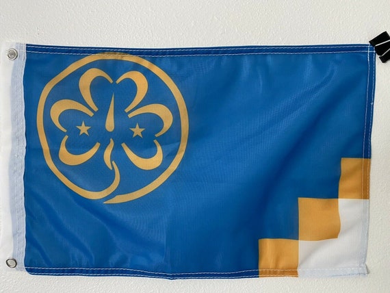 World Association of Girl Guides and Girl Scouts Flag 12 - Etsy