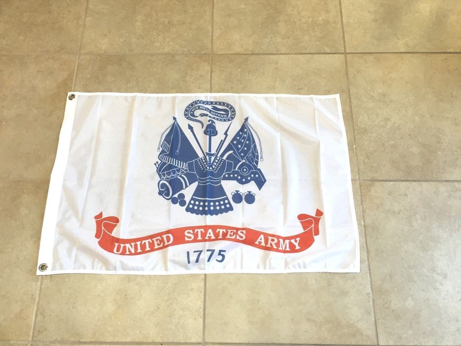 2x3 US Army 1775 Flag 2'x3' Banner Super Poly Grommets - Etsy