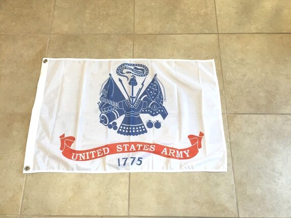 2x3 US Army 1775 Flag 2'x3' Banner Super Poly Grommets | Etsy