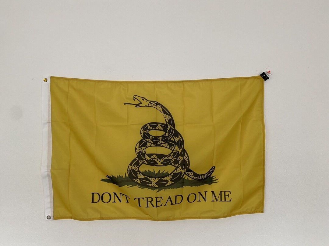 Gadsden "don't Tread on Me" Tea Party Flag 2' X 3' - Etsy