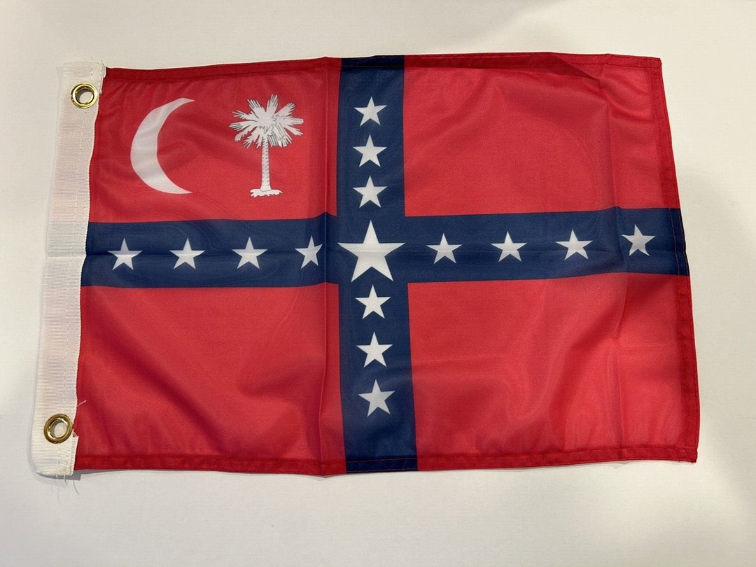 12x18 12"x18" State of South Carolina SC Sovereignty Boat Flag 3 ...