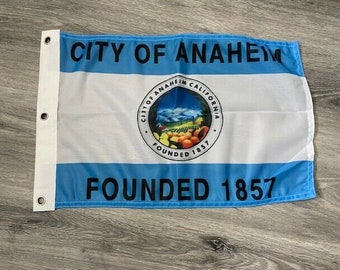 Anaheim City Flag - Etsy