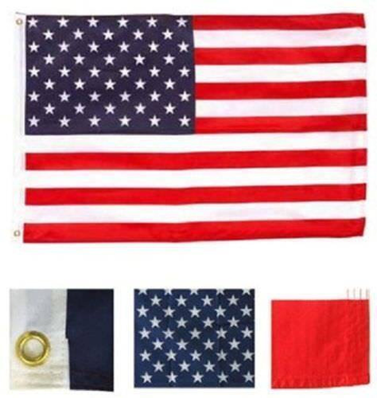 2x3 Ft American Flag USA US Stars Grommets United States - Etsy