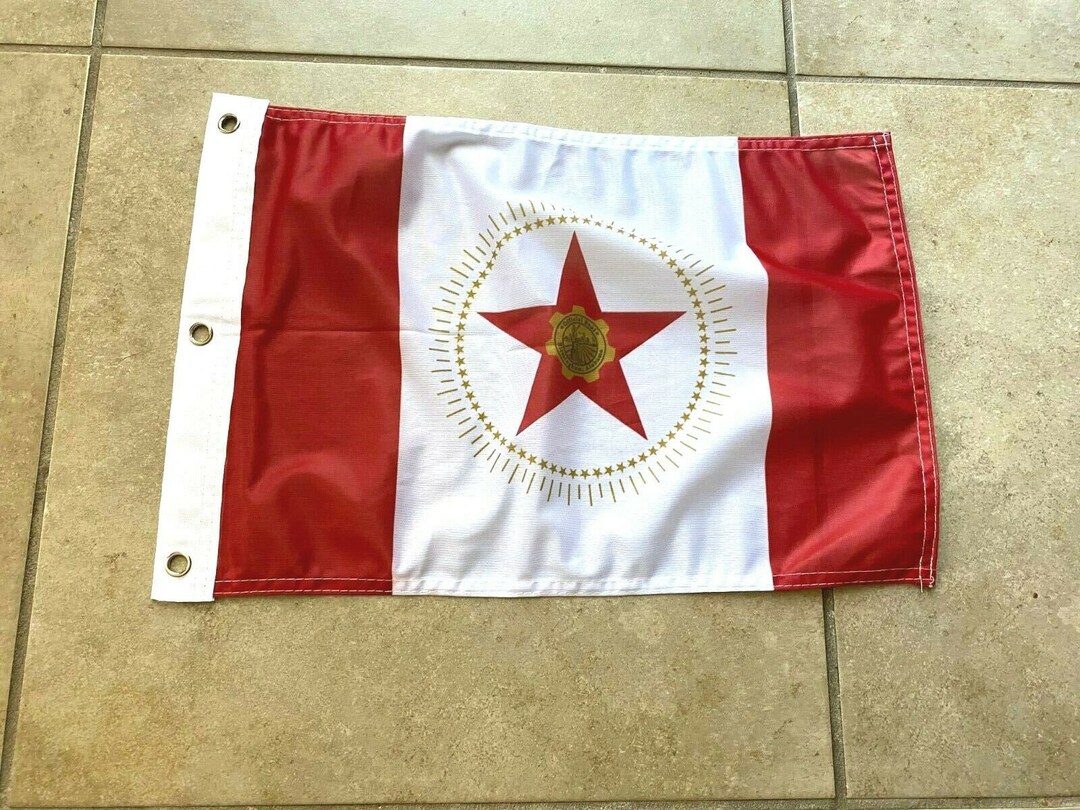 12 X 18 12" X 18" City Birmingham, Alabama Flag Banner Grommets31 - Etsy