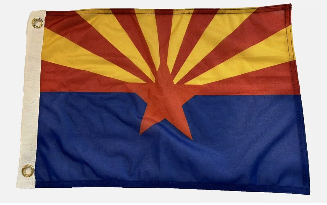 12x18 12"x18" State of Arizona Sleeve Flag Boat Car Garden-z15,z27 - Etsy