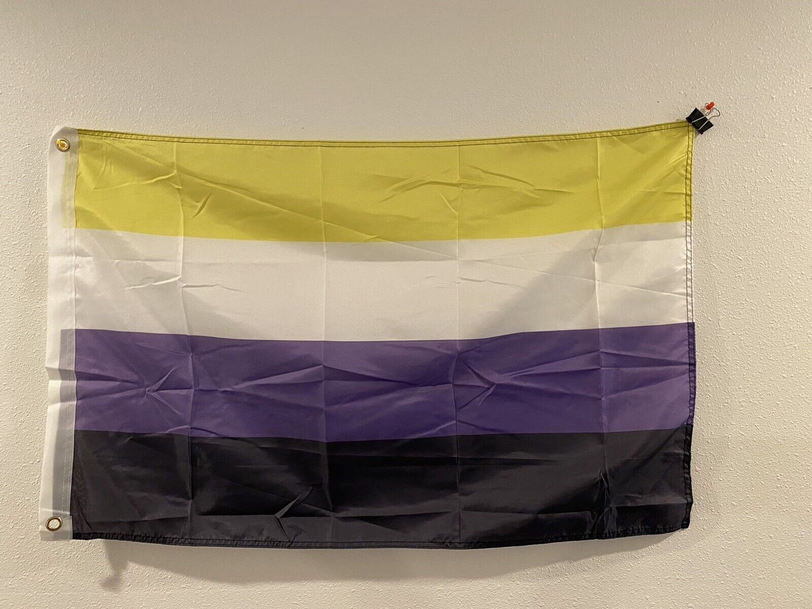 Non-binary Pride Flag 2 X 3 FT Pride Flag LGBT 2' X 3' - Etsy