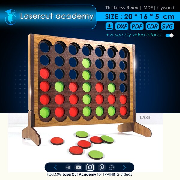 Connect Four Game Svg - Etsy