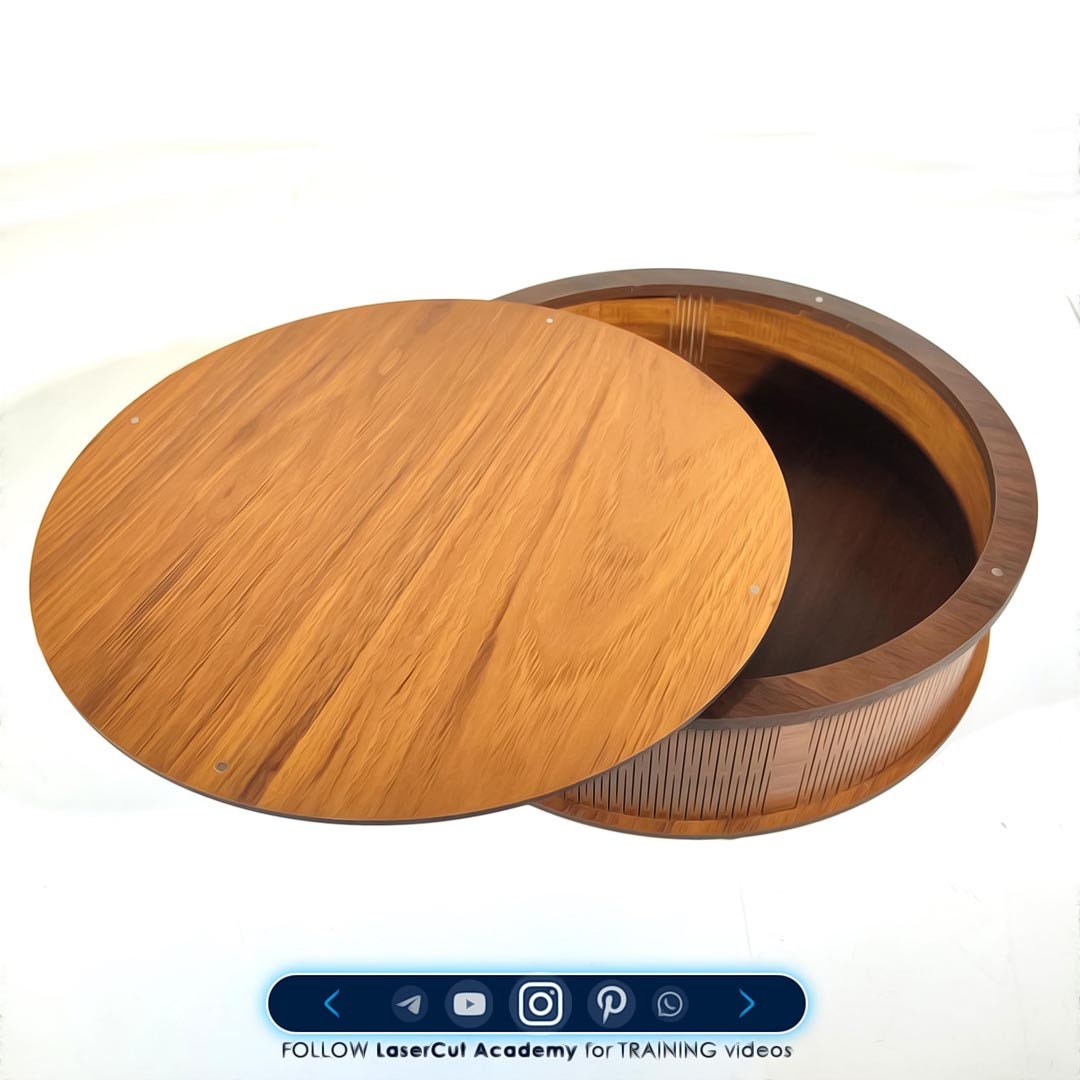 Laser Cut Box for Laser Cutting – Cdr, Dxf, Pdf, Svg, Format for ...