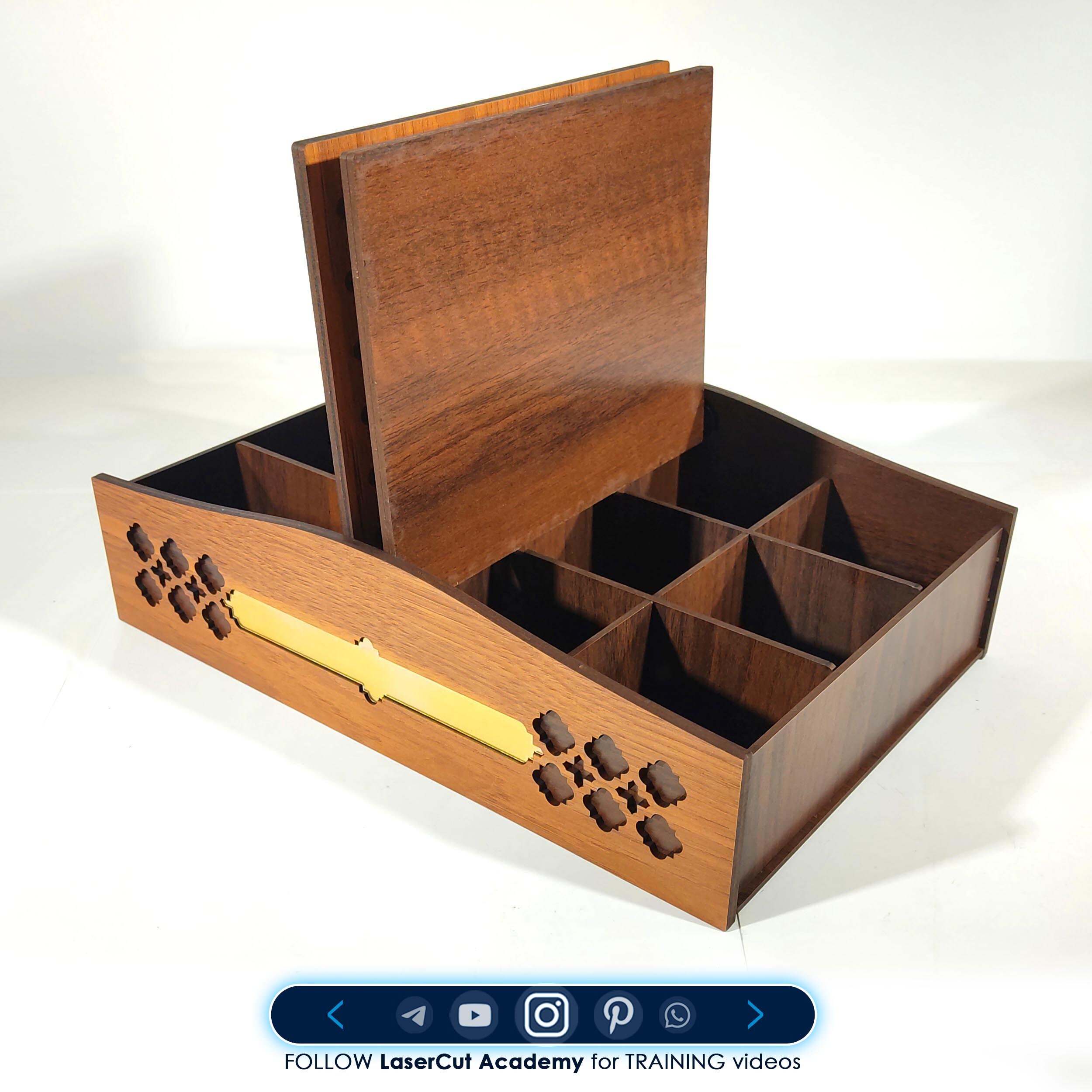 File of Box for Laser Cut Cdr, Dxf, Pdf, Svg, Formats for Download - Etsy