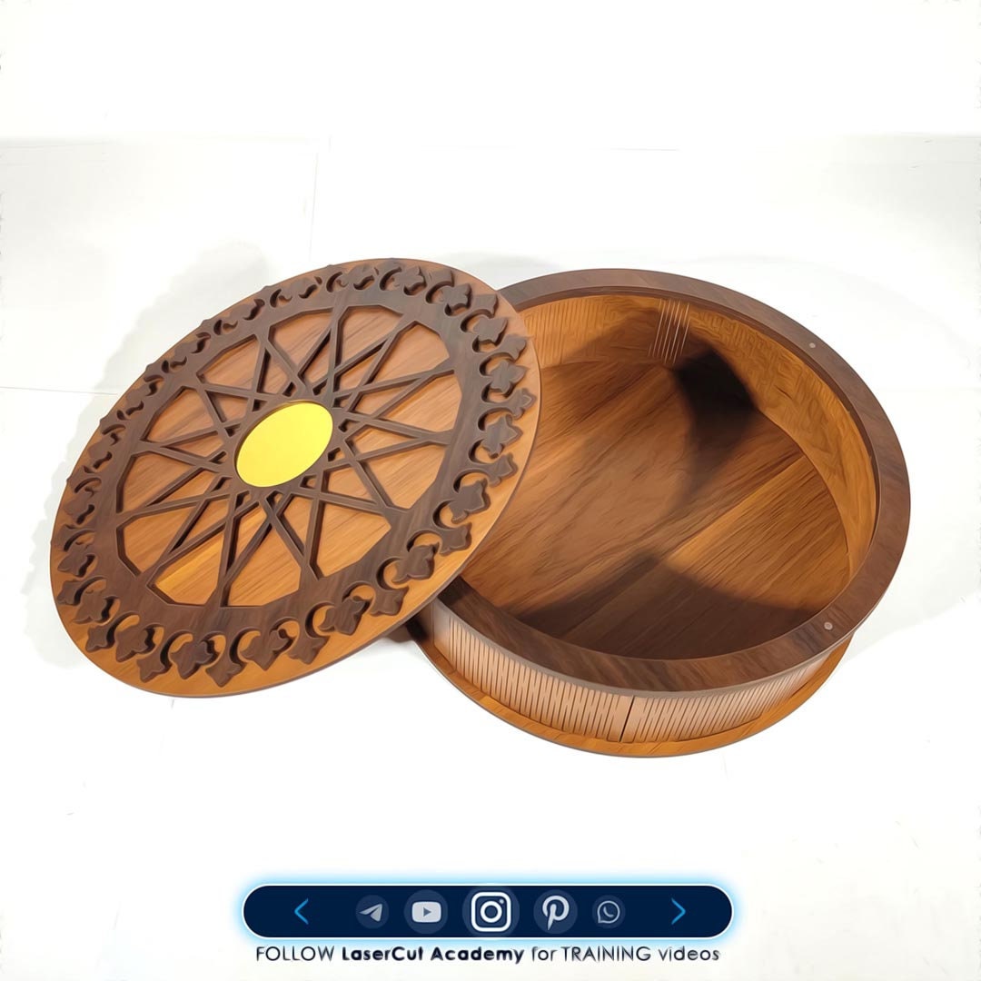 Laser Cut Box for Laser Cutting – Cdr, Dxf, Pdf, Svg, Format for ...