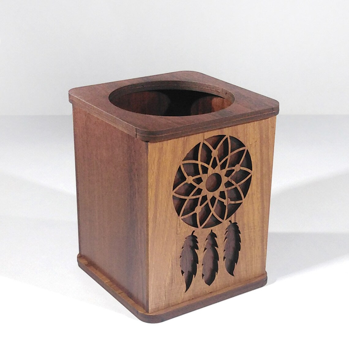 File of Pen Holder for Laser Cut 4 Designs Cdr Dxf Pdf | Etsy