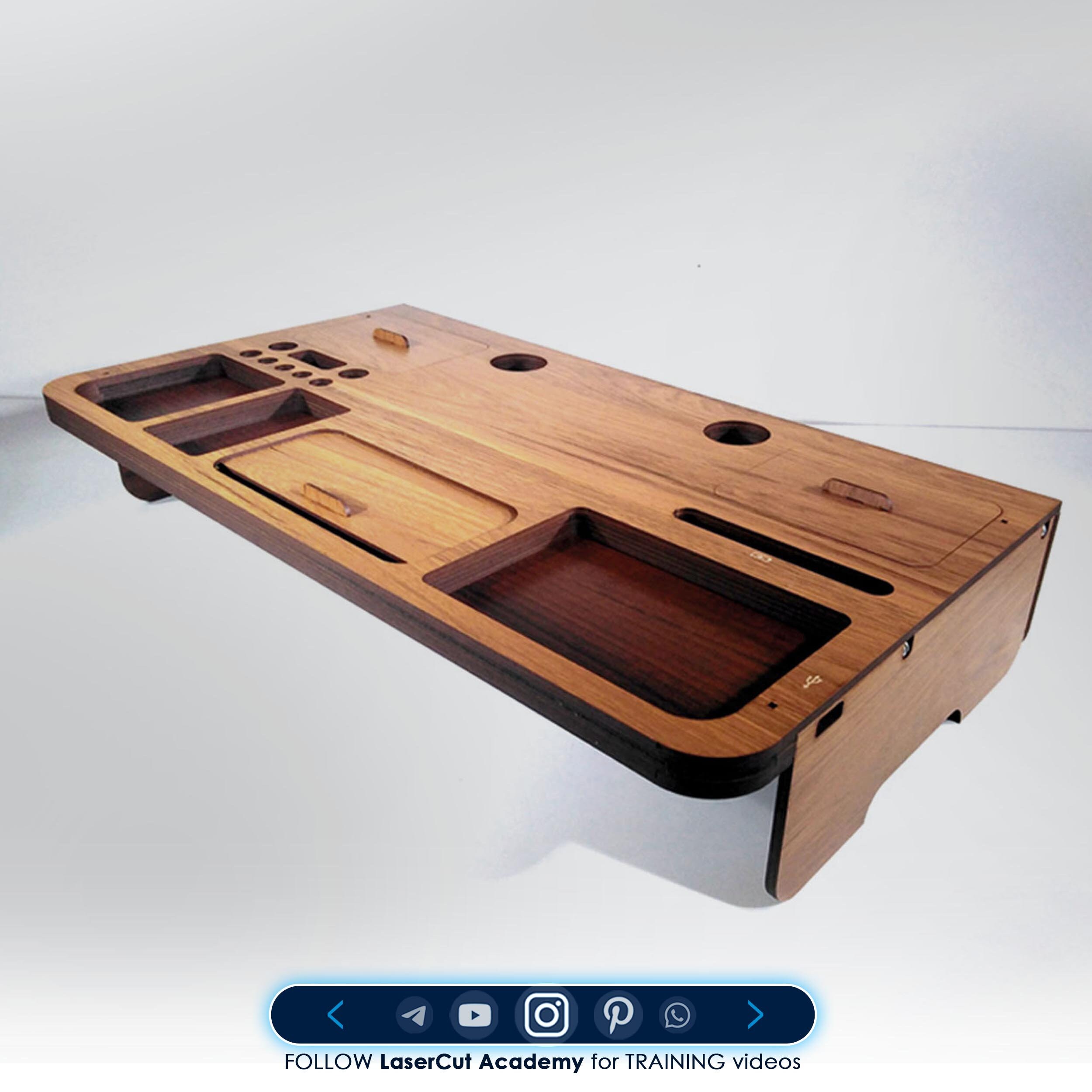 Monitor Stand Wood Laser Cut Filedxf Cdr Pdf Svg - Etsy