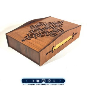 Laser Cut Box File DIY Project Cdr, Dxf, Pdf, Svg, Formats for Download ...
