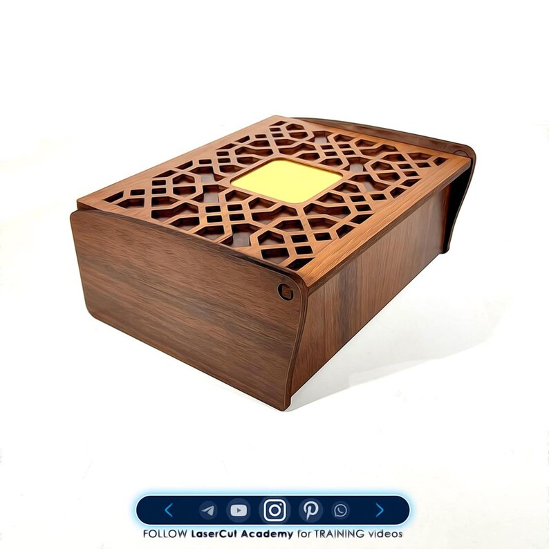 Laser Cut Box File - Laser Cutting – Cdr, Dxf, Pdf, Svg, Format for ...
