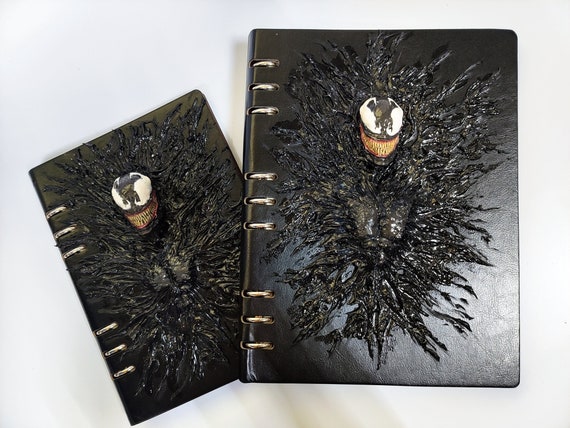 Venom Notebook Journal Venom Head Statue Loose-leaf Notebook - Etsy