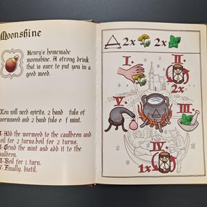 Kingdom Come Deliverance Potion Book Henry Alchemy Recipes KCD2 Journal ...