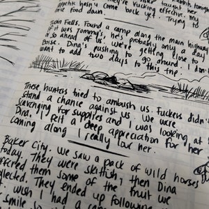 Ellie Journal the Last of Us Ellie's Journal Cosplay Props - Etsy