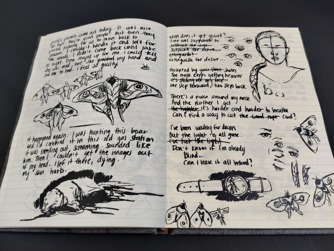 Ellie Journal the Last of Us Ellie's Journal Cosplay Props - Etsy