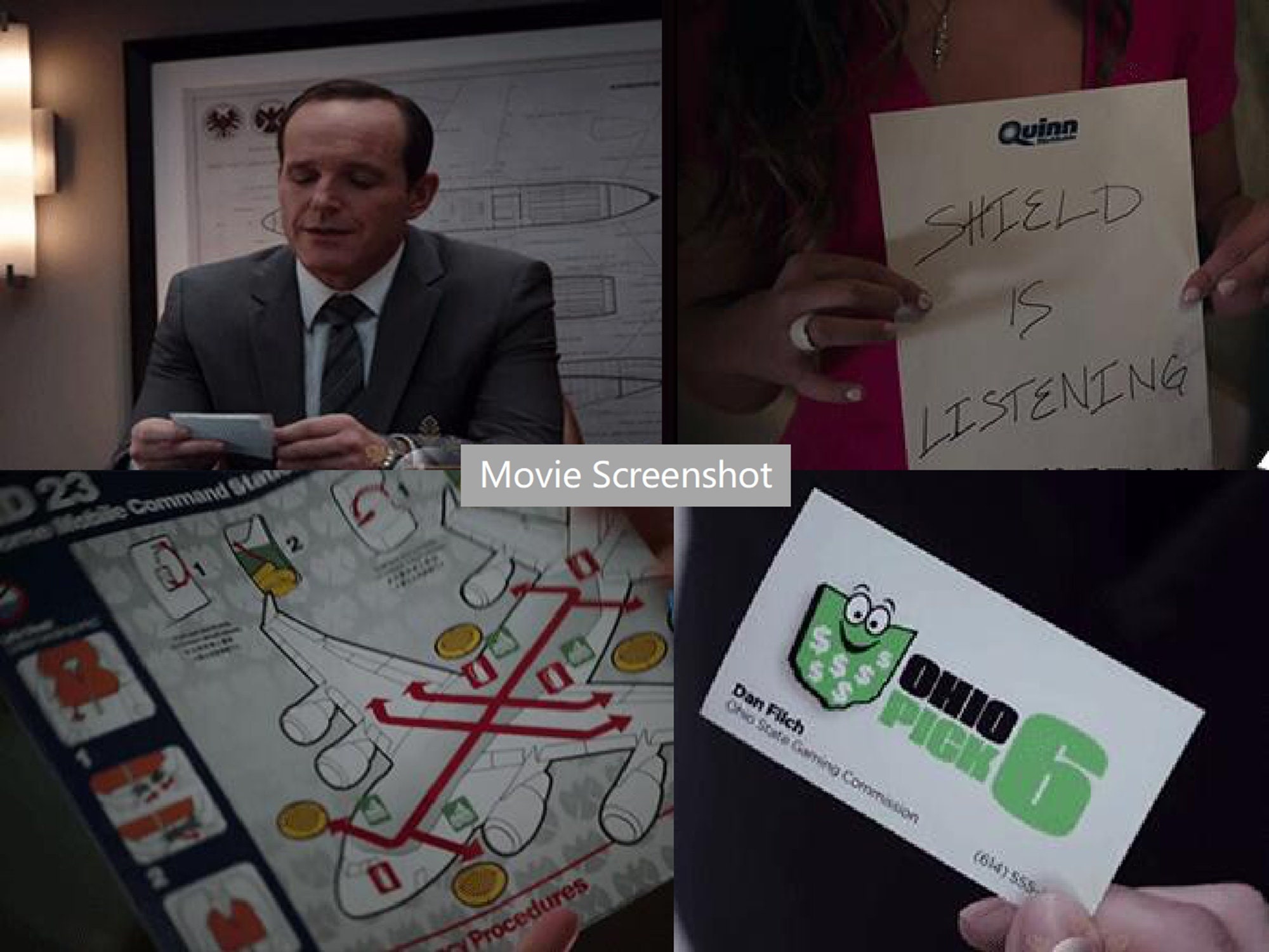 Agents of S.H.I.E.L.D. Secret File & ID Cards Paper Props TV - Etsy