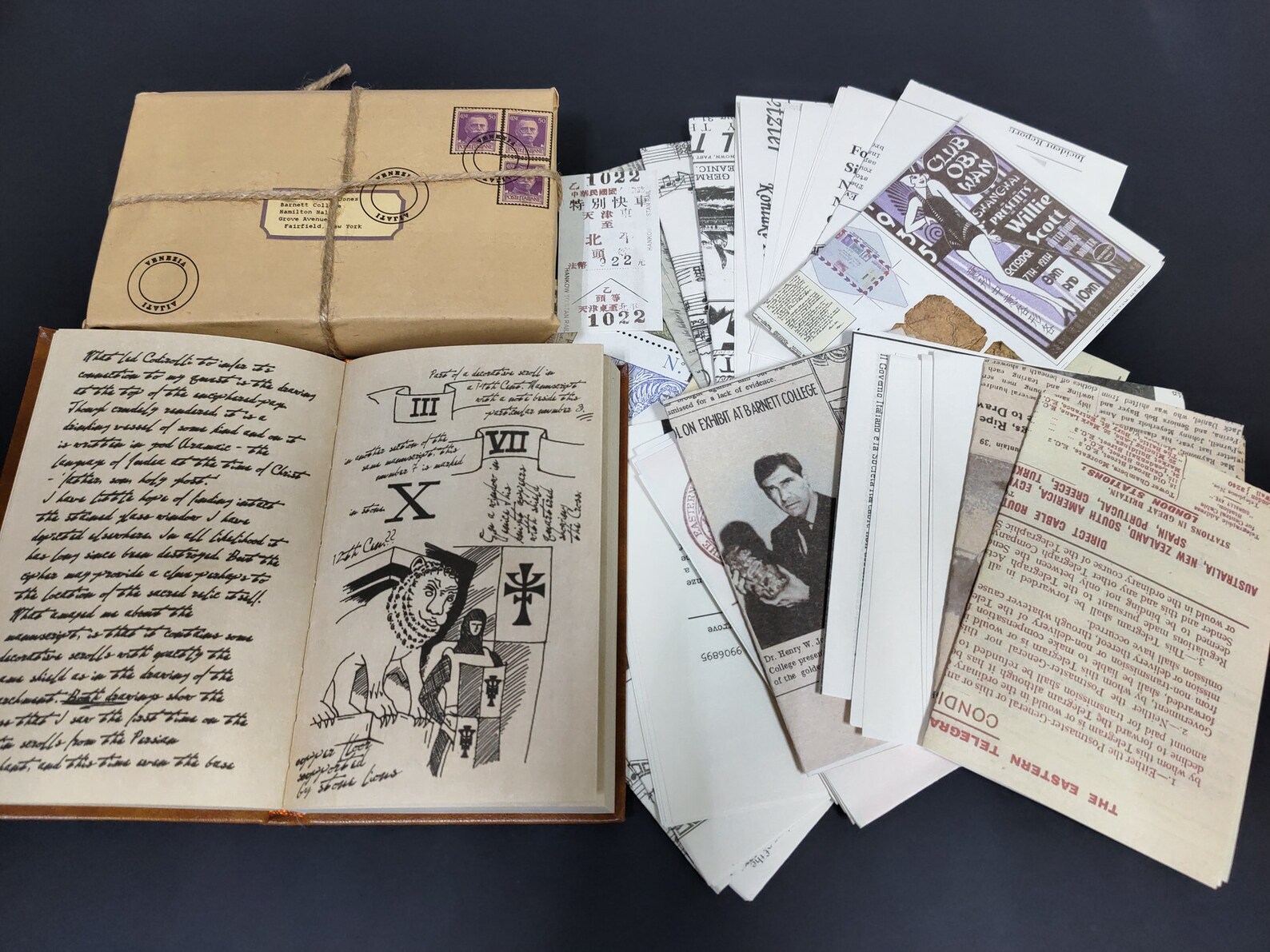 Grail Diary Indiana Jones Journal Indiana Jones Prop Replica - Etsy