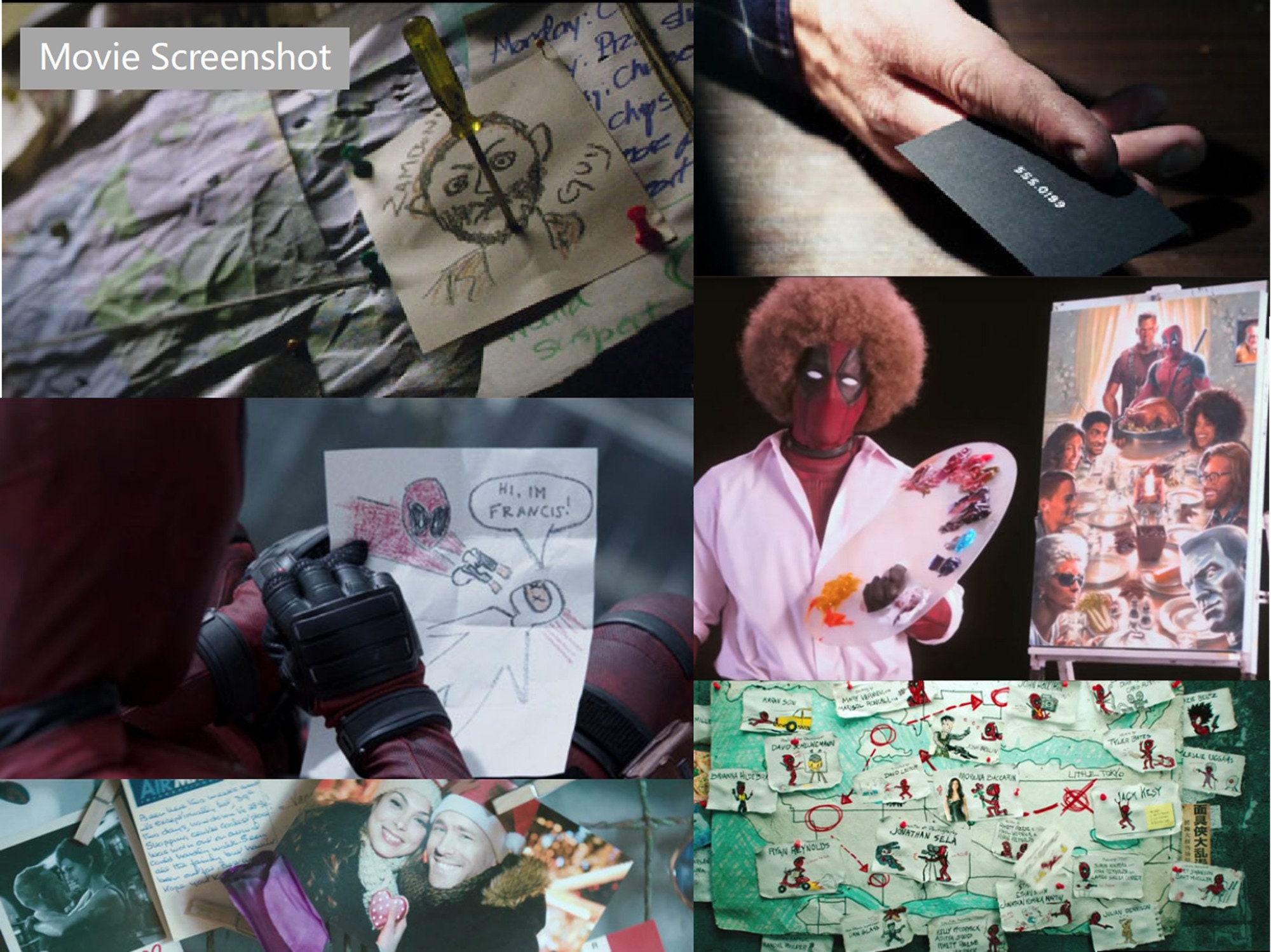 Deadpool File S.H.I.E.L.D. Secret Files Deadpool Cosplay Paper Props ...