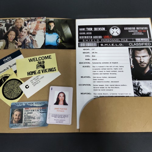 Bucky Barnes Secret File Winter Soldier S.H.I.E.L.D. Files - Etsy
