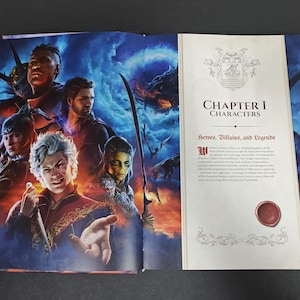 Baldurs Gate 3 Artwork Book Baldur's Gate 3 Guide Book BG3 Video Game ...