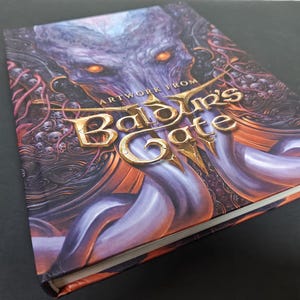 Baldurs Gate 3 Artwork Book Baldur's Gate 3 Guide Book BG3 Video Game ...