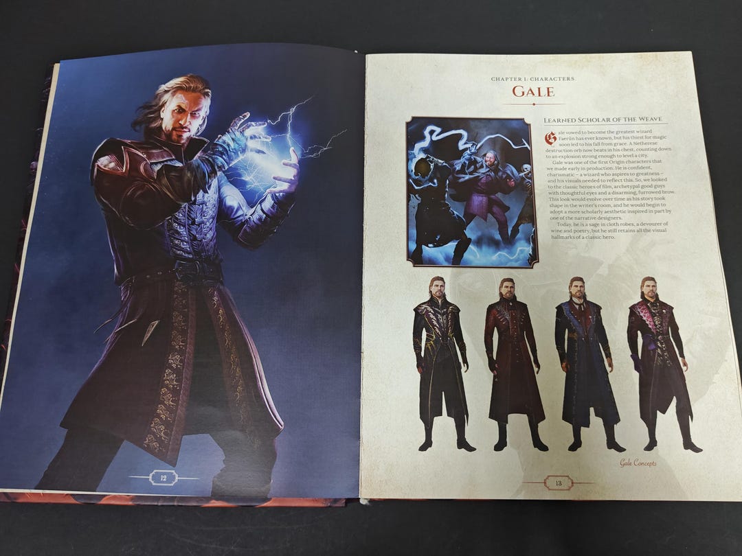 Baldurs Gate 3 Artwork Baldur's Gate Book Collection BG3 Video Game ...