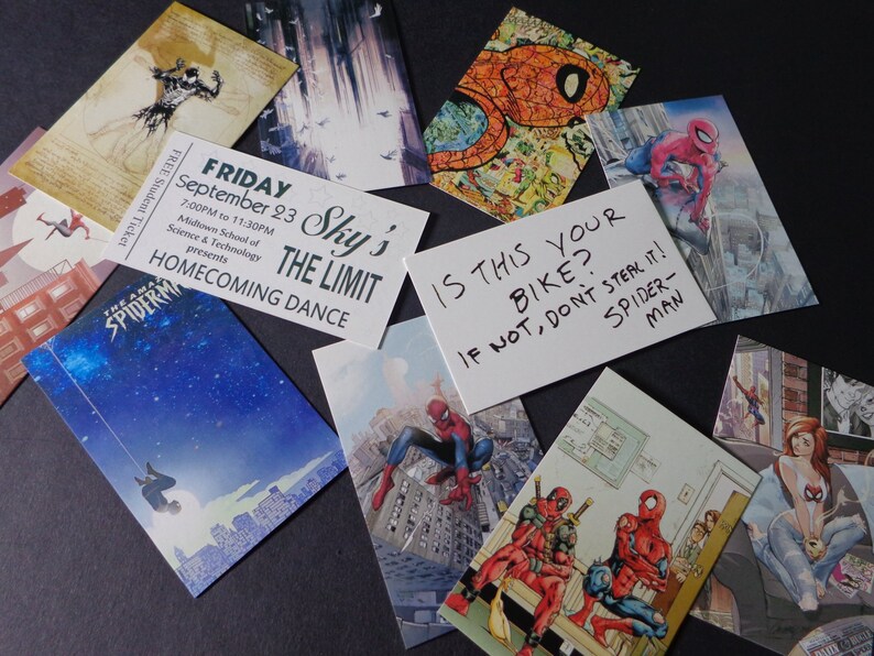 Spiderman File Peter Parker S.H.I.E.L.D. Folder Secret Paper | Etsy