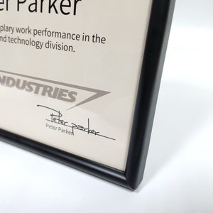 Custom Stark Internship Certificate Stark Industries Spiderman ...