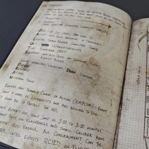 Soap Journal Soaps Cosplay COD MW Props Video Game Props - Etsy