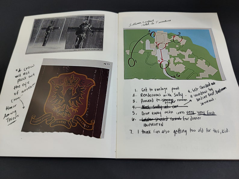 Uncharted Journal Uncharted 4 Cosplay Video Game Props - Etsy