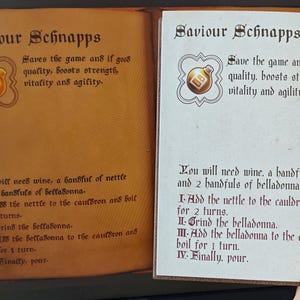 Kingdom Come Deliverance Potion Book Henry Alchemy Recipes KCD2 Journal ...