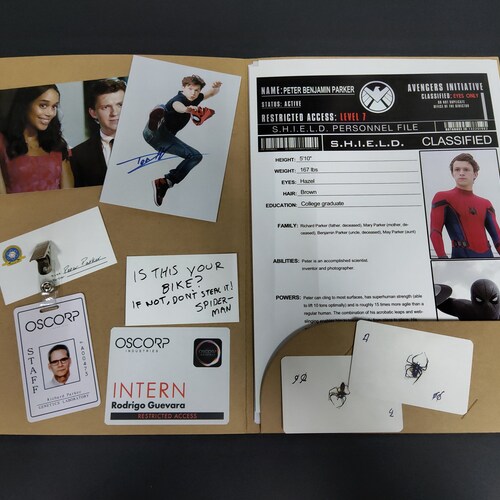 Agents of S.H.I.E.L.D. Secret File & ID Cards Paper Props TV - Etsy