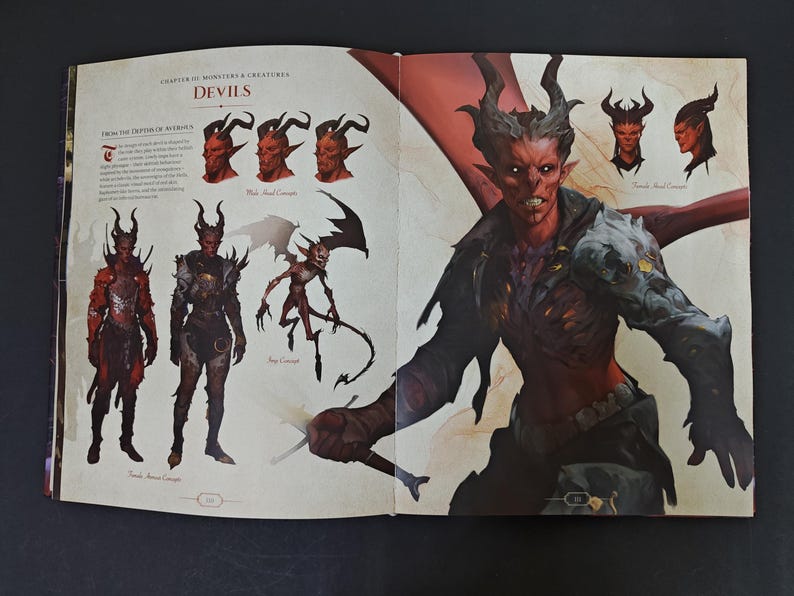Baldurs Gate 3 Artwork Book Baldur's Gate 3 Guide Book BG3 Video Game ...
