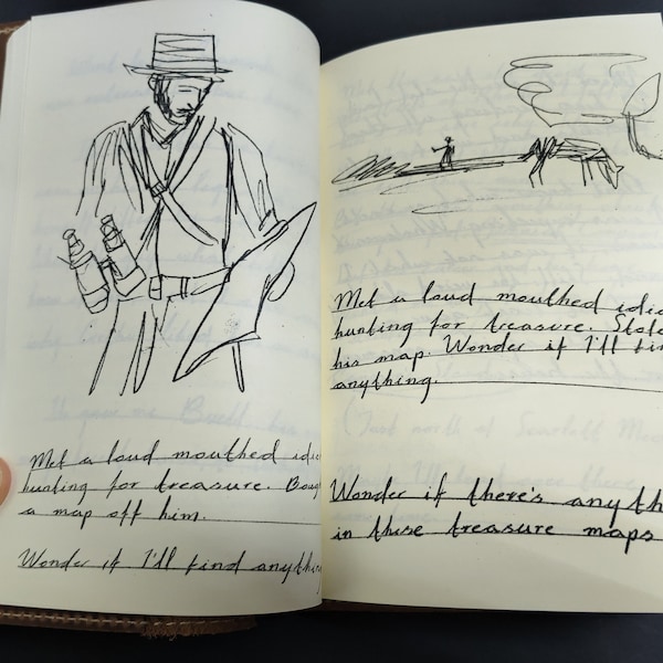 Arthur Morgan Journal Replica - Etsy