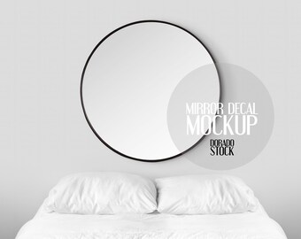 Round Compact Mirror Mockup Template Add Your Own Image and - Etsy